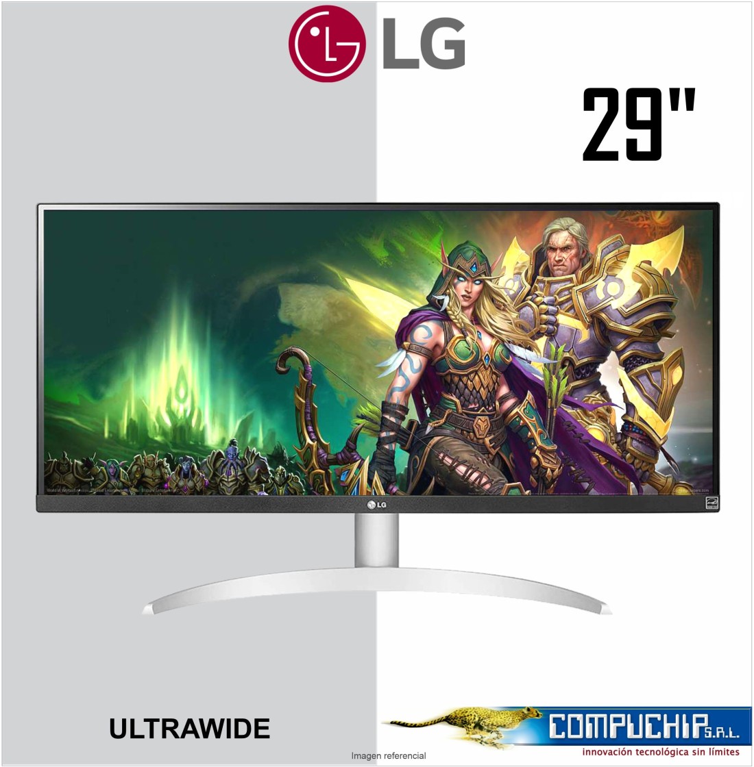 Monitor LG UltraWide 29WQ600-W, 29" WFHD (2560x1080), 75Hz, Panel IPS ...