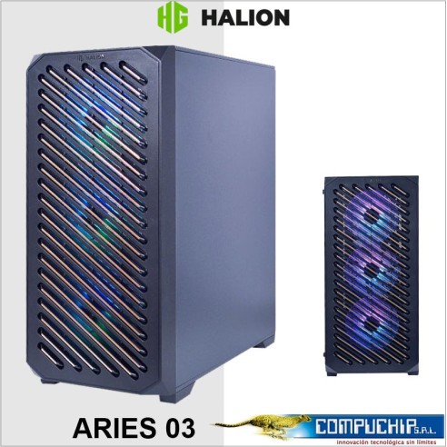 CASE GAMER CON FUENTE HALION ARIES 03