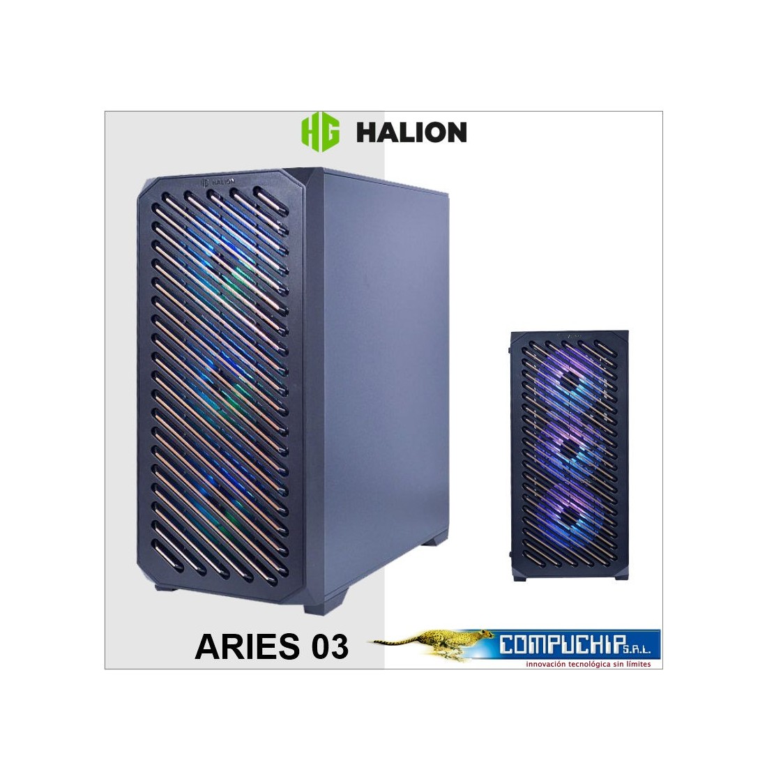 CASE GAMER CON FUENTE HALION ARIES 03